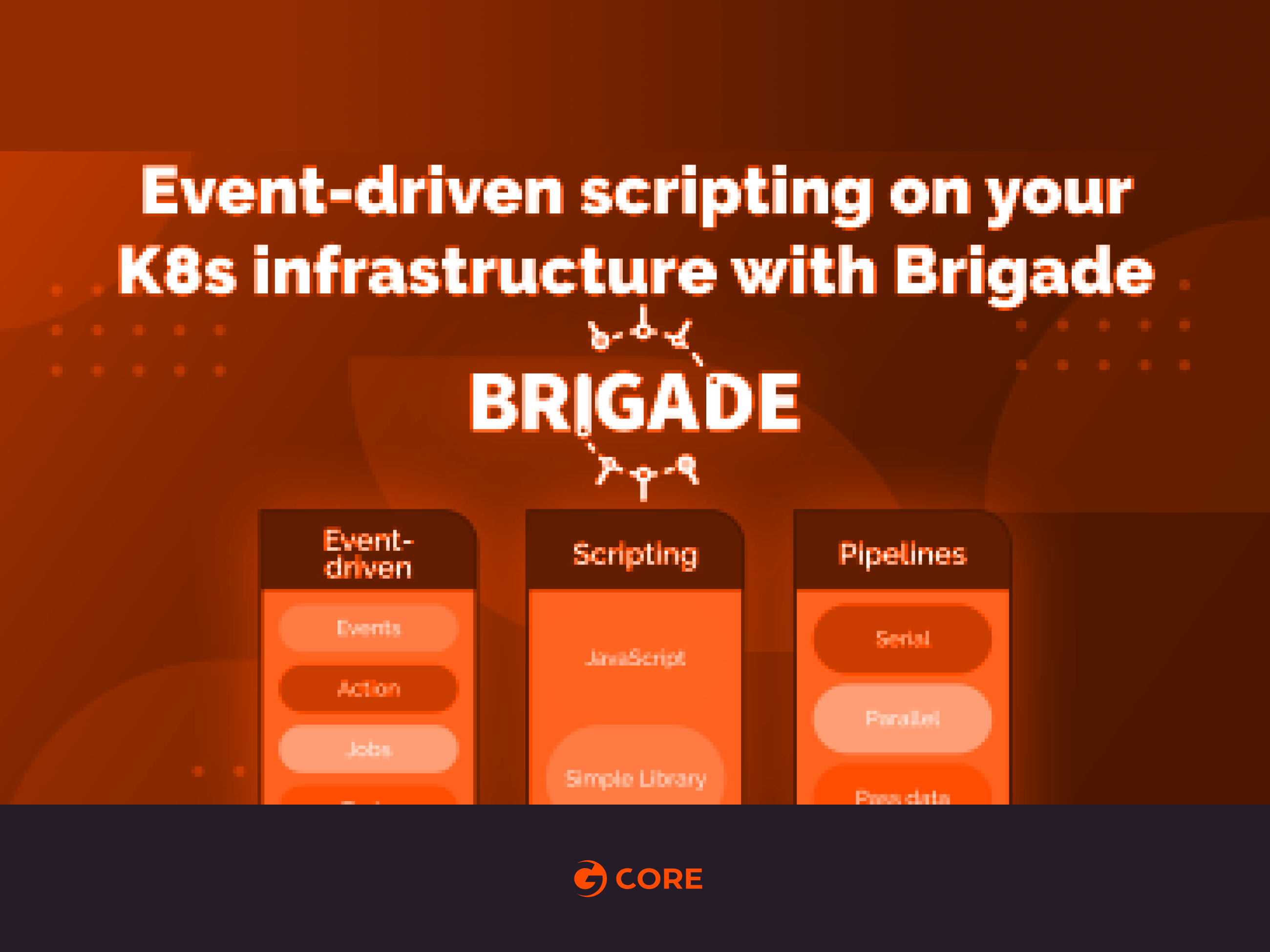 Event-driven scripting on your K8s infrastructure with Brigade - Gcore