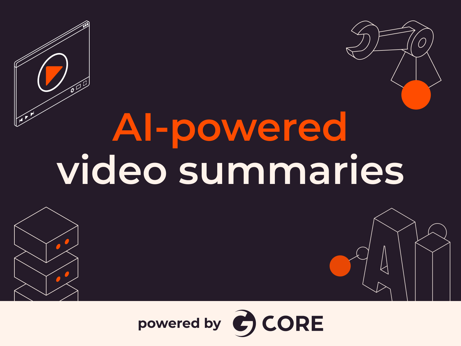 Summarizationvideo Makes A Text Summary Of A Video Gcore