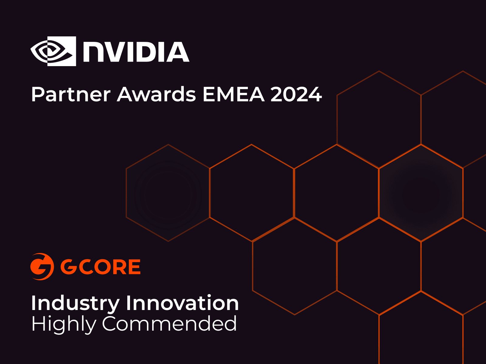 Gcore Highly Commended in Industry Innovator Category at EMEA NVIDIA ...